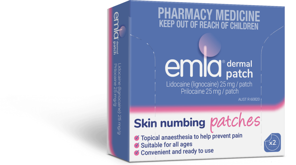 Anaesthetic Skin Cream & Adhesive Patches | Emla